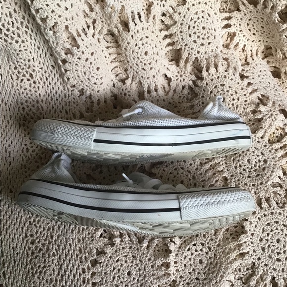 Converse | Shoes | Converse Shoreline Slip On Unique Mesh White Sz 7 ...